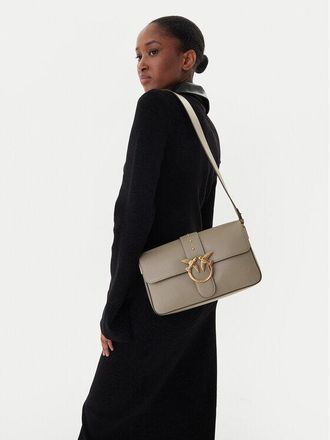 Pinko Handtasche Love One Classic Slouchy Fl Al 25-26 PLTT 104524 A0QO Grau