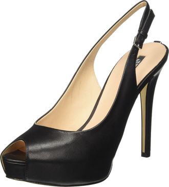 Guess Guess Damen Huele Plateaupumps, Schwarz, 41 EU