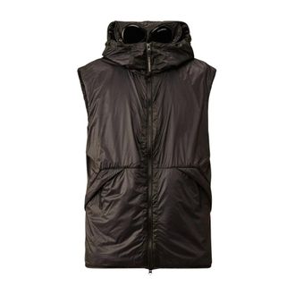 C.P. Company Leichte Goggle Shell Weste - - Jackets - Herren - Schwarzk - L