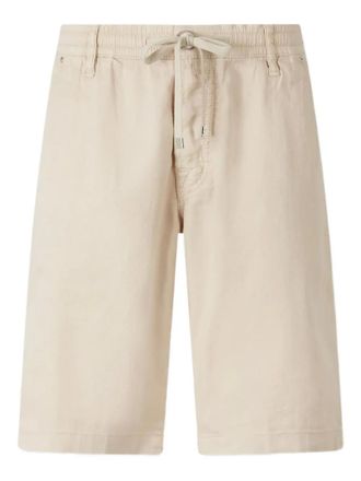 Jacob Cohen Shorts mit Logo-Patch - Nude