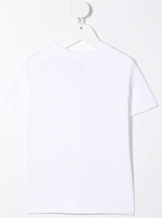 Polo Ralph Lauren Boys Crew-Neck T-Shirt White Cotton T-Shirts And Polos