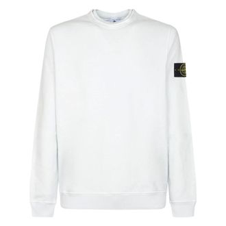 Stone Island Homme, Sweatshirts et sweats &agrave; capuche, Bleu, Taille: XL SweaT-shirt ras du cou coupe classique