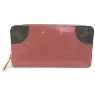 Louis Vuitton Portefeuille en toile Pre-owned - Femme - Pre-owned - Rose - Taille: ONE Size