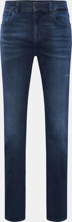 7 For All Mankind Herren - Jeans Slimmy navy