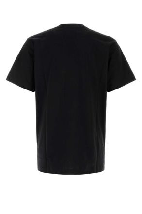 Moschino Mens Black Cotton T-Shirt Fantasianero Exterior Exterior: T-shirts And Polos