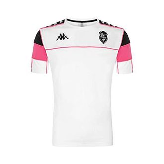 Kappa T-Shirt Arari Stade Fran&ccedil;ais Paris pour Gar&ccedil;on - Blanc - Taille 8Y