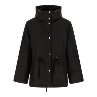 Yves Salomon 2-in-1 Parka - - Coats - Damen - Schwarzk - M