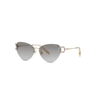 Chopard Femme, Accessoires, Jaune, Taille: 60 MM Lunettes de soleil