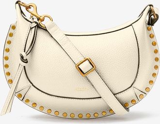 Isabel Marant Sac Oskan Moon En Cuir Grain&eacute; - - Beige - - Isabel Marant