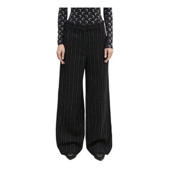 Kenzo Wide Hosen - - Trousers - Damen - Schwarzk - S