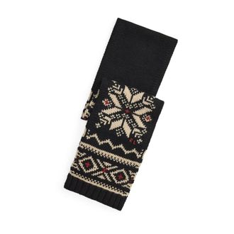 Polo Ralph Lauren &Eacute;charpe en laine - Homme - Accessoires - Noir - Taille: ONE Size