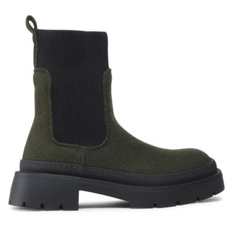 Jenny Fairy Klassische Stiefeletten Jenny Fairy H13096-20 Khakifarben