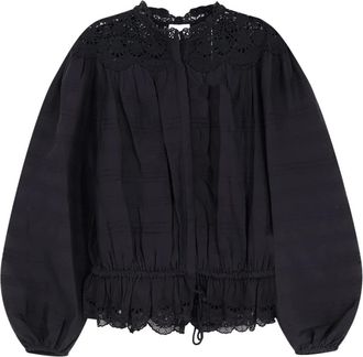 Isabel Marant Damen, Blusen & Hemden, Schwarzk, XSGr&ouml;&szlig;e