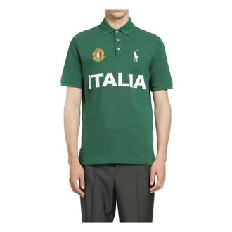Polo Ralph Lauren Homme, Tops, Vert, Taille: S Polo Italia