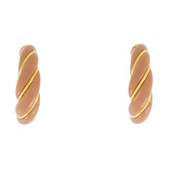 Aur&eacute;lie Bidermann Diana Ohrringe - - Accessories - Damen - Beige - ONE SIZE