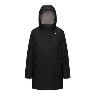 K-Way Veste Sophie Twill Soft Beaver - Femme - Vestes - Noir - Taille: 40 FR