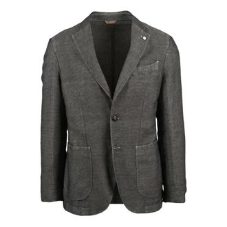 L.B.M. 1911 L.b.m. 1911 - Stondato Jacket - Homme - Vestes - Brun - Taille: 2XL