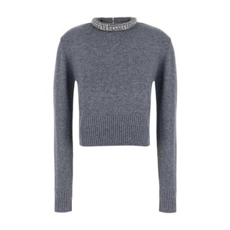 Pinko Pinko, Damen, Strickwaren, Grau, LGr&ouml;&szlig;e