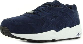 Puma Puma R698 Allover, Unisex-Erwachsene Sneaker, Blau - Blau - Bleu (Peacoat/White/Black) - Größe: 38