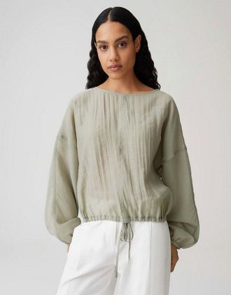 OPUS Langarmbluse Bluse Filla