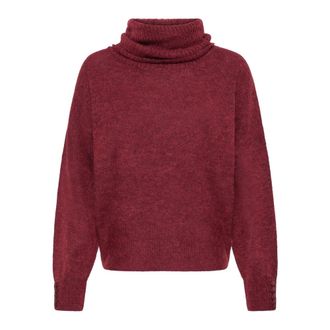 Ichi Ichi - Col roul - Femme - Pulls - Brun - Taille: 40 FR