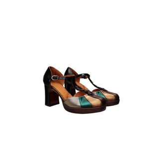 Chie Mihara Metallic Leder High Heel Sandalen - - Shoes - Damen - Mehrfarbig - 39 1/2 EU