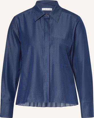 Inwear Inwear Hemdbluse Cherrieiw Mit Plissees blau