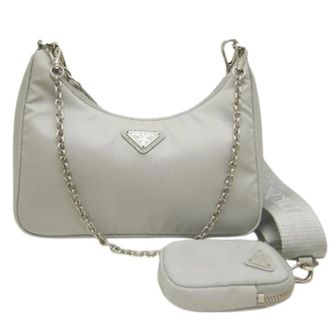 Prada Pre-owned Vintage Schultertasche - - Pre-owned - Damen - Grau - ONE SIZE
