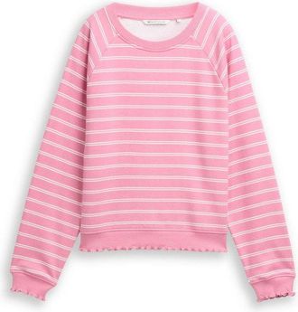 Tom Tailor Sweatshirt Strick & Sweatshirts Sweatshirt mit Streifenmuster
