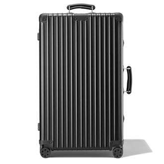 Rimowa Classic Trunk Gro&szlig;er Koffer in Schwarz - Aluminium - 75x47x36