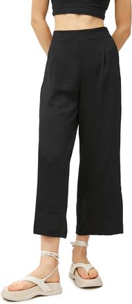 Koton Women Wide Leg Pleated Trousers