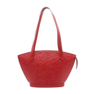 Louis Vuitton Pre-owned Sacoche bandouli&egrave;re Saint Jacques PM - Femme - Pre-owned - Rouge - Taille: ONE Size