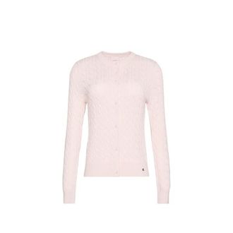 Calvin Klein Cardigan c&ocirc;tel&eacute; en laine m&eacute;lang&eacute;e