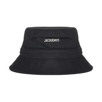 Jacquemus Homme, Accessoires, Bleu, Taille: 60 CM Le Bob Gadjo Hat