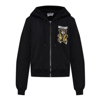 Moschino Kapuzenpullover - - Sweatshirts & Hoodies - Damen - Schwarzk - XS