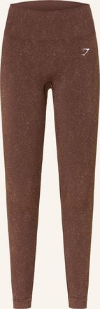 Gymshark Gymshark Tights Adapt Fleck Seamless braun