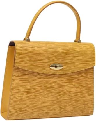 Louis Vuitton Pre-owned Cuir sacs-main - Femme - Pre-owned - Jaune - Taille: ONE Size