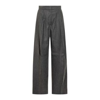 Sportmax Runway Hosen - - Trousers - Damen - Grau - S