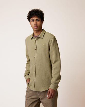 Faguo Chemise vert clair