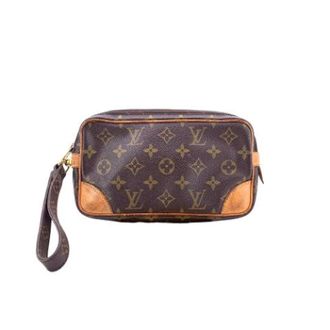 Louis Vuitton Pre-owned Marly Dragonne PM Sac Bandouli&egrave;re - Femme - Pre-owned - Brun - Taille: ONE Size