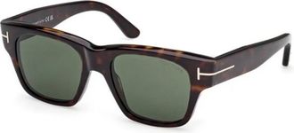 Tom Ford Homme, Accessoires, Brun, Taille: 53 MM Ft1280 52N Lunettes de soleil
