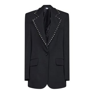 Stella McCartney Damen, Jacken, Schwarzk, LGr&ouml;&szlig;e