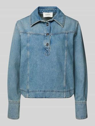 BA&SH Regular Fit Jeansbluse im Used-Look Modell TOP TAVY