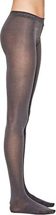Esprit Cotton W Ti opaques unis 1 paire, Collants Femme, Gris Stone Grey 3988, 38-40