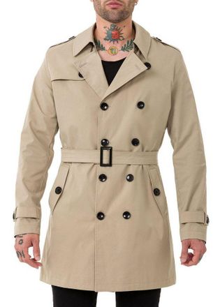 Red Bridge Trenchcoat Red Bridge Herren Mantel Trenchcoat Jacke Navyblau M