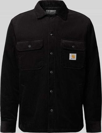 Carhartt Work in Progress Regular Fit Hemdjacke aus Cord Modell WHITSOME