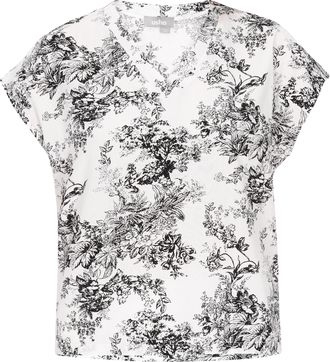 Felipa Bluse Frauen wei&szlig;-schwarz