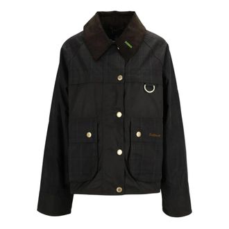 Barbour Tartan Spey Wachsjacke - - Jackets - Damen - Gr&uuml;n - S