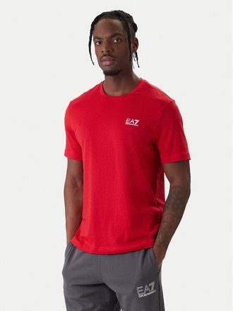 Emporio Armani T-Shirt 8NPT25 PJVPZ U5072 Rot Regular Fit