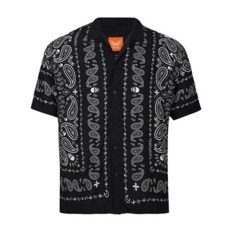 Kaporal Homme, Chemises, Noir, Taille: XL Short Sleeve Chemises